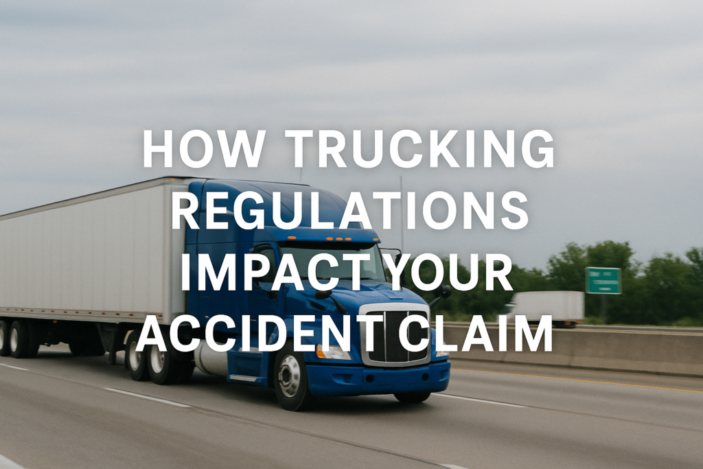 How Trucking Regulations Impact Your Accident Claim - Boohoff Law P.A.